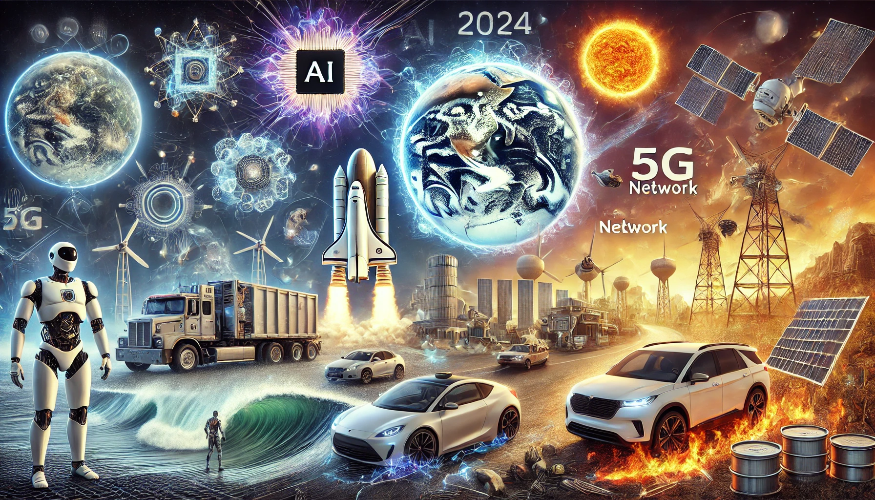2024: A Year of Technological Breakthroughs and Environmental Challenges